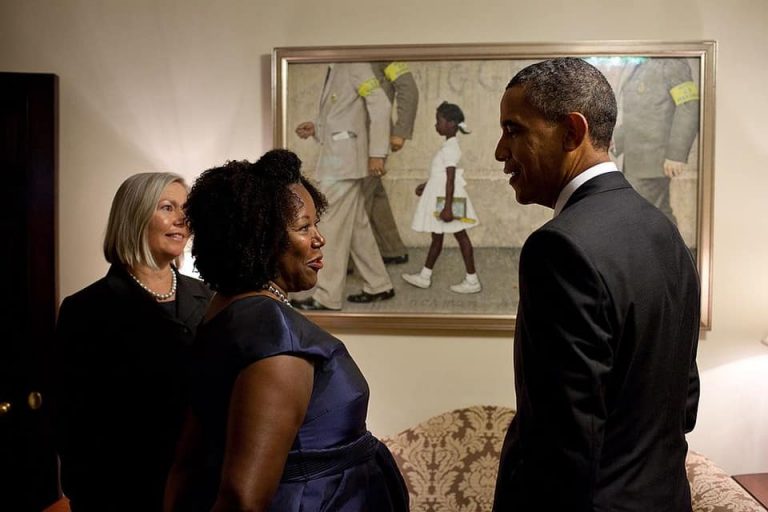 Ruby Bridges, la première écolière noire à intégrer une école blanche ...